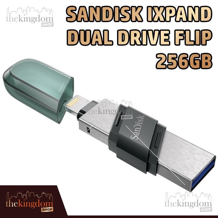 Jual SanDisk iXpand Dual Drive Flip USB 3.1 Gen 1 Lightning 256GB Stick ...