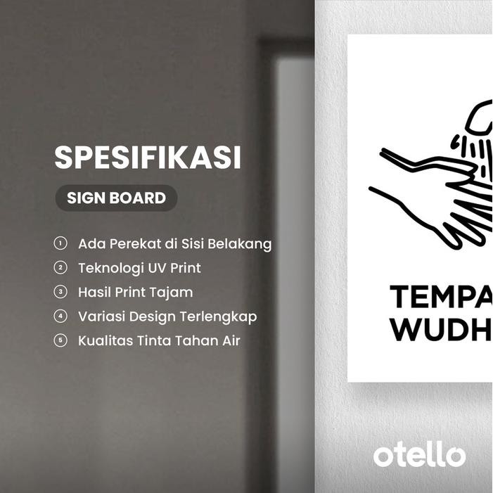 Jual Please Do Not Touch Sign Board Akrilik Print UV Signage Acrylic ...
