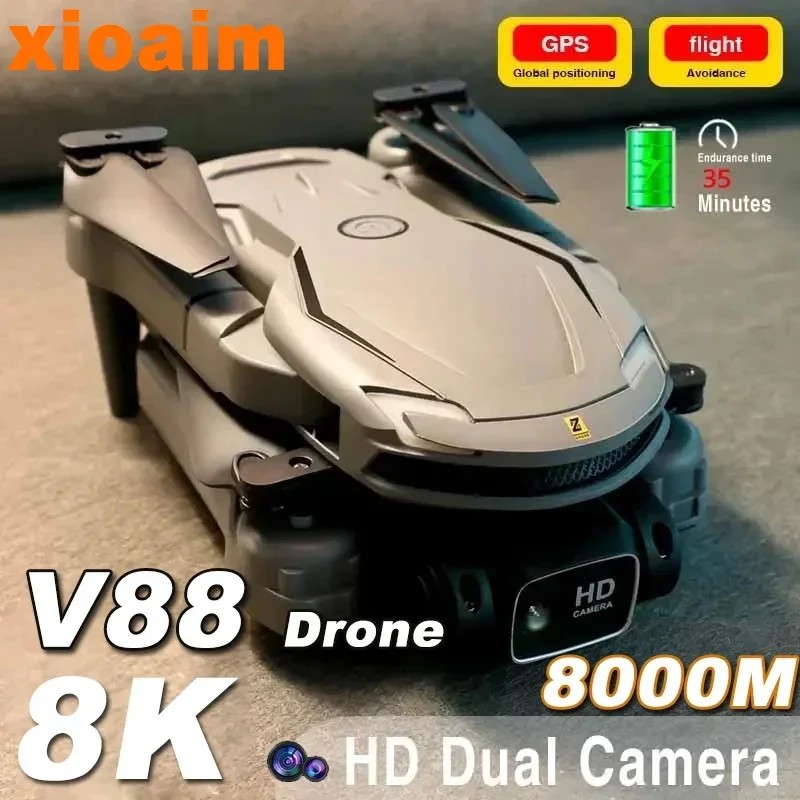 Jual Xiaomi 8K 5G GPS Professional V88 Drone HD Aerial Photography ...