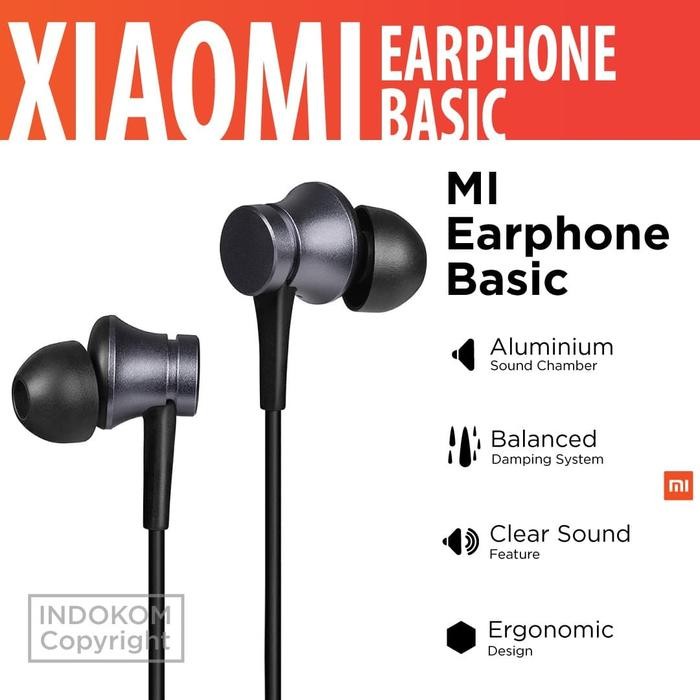 Jual Xiaomi Mi Earphone Basic - Garansi Resmi | Shopee Indonesia