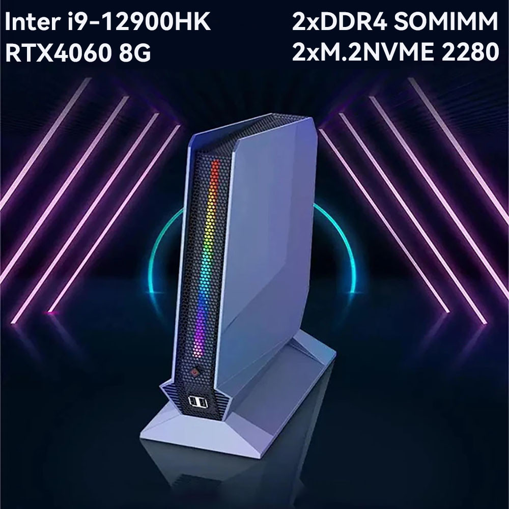 Jual Inter i9-12900HK RTX4060 8G Gaming Mini PC Support Windows10/11 ...
