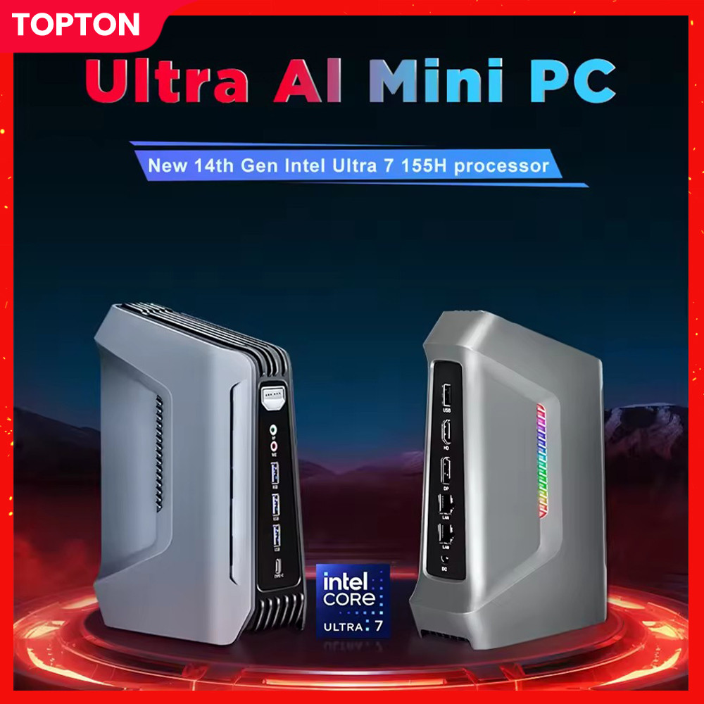 Jual Topton F12 AI Gaming Mini PC 14th Intel Ultra 7 155H 16C/22T ...