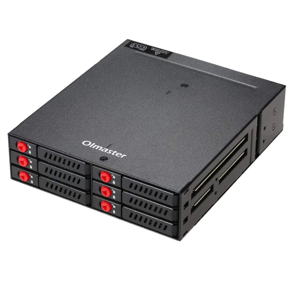 Jual LIMITED 6-Bay 2.5inch SATA SSD HDD Hot Swap Mobile Rack/Enclosure ...