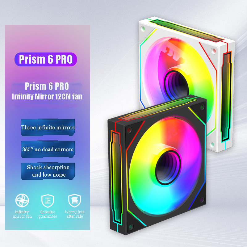 Jual OEM Prism 6 PRO 120mm chassis fan ARGB Synchro 3-sided Infinity ...