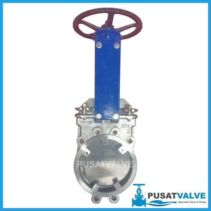 Jual 8" INCH KNIFE GATE VALVE WAFER | Shopee Indonesia