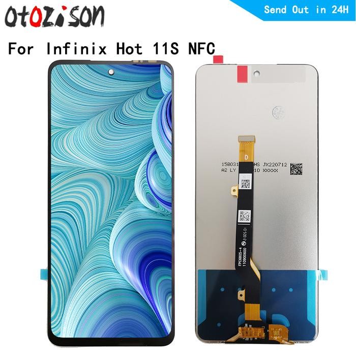Jual Hot11s NFC LCD 6.78inch IPS Screen For Infinix Hot 11s NFC LCD ...