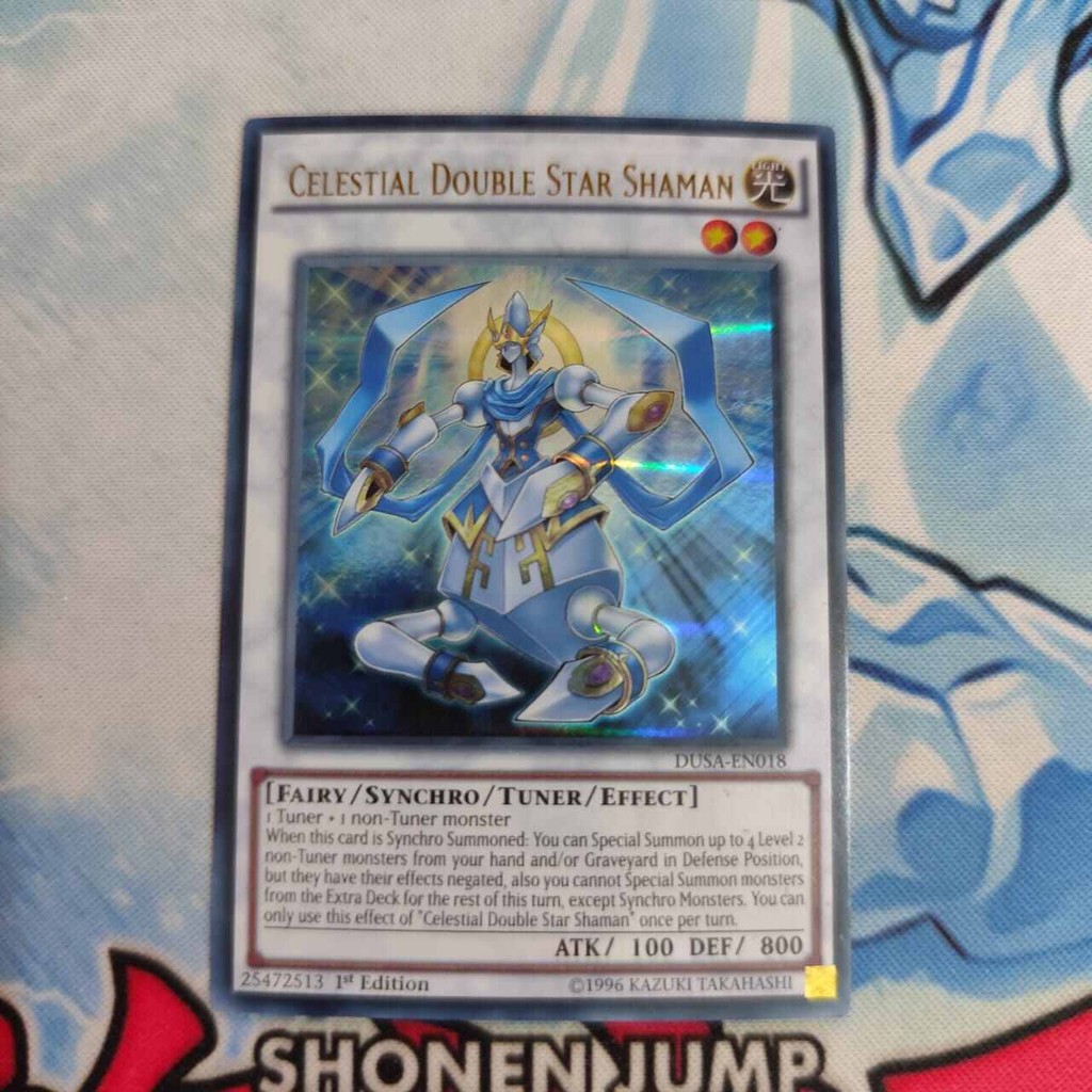 Jual yugioh celestial double star shaman DUSA ultra rare original ...