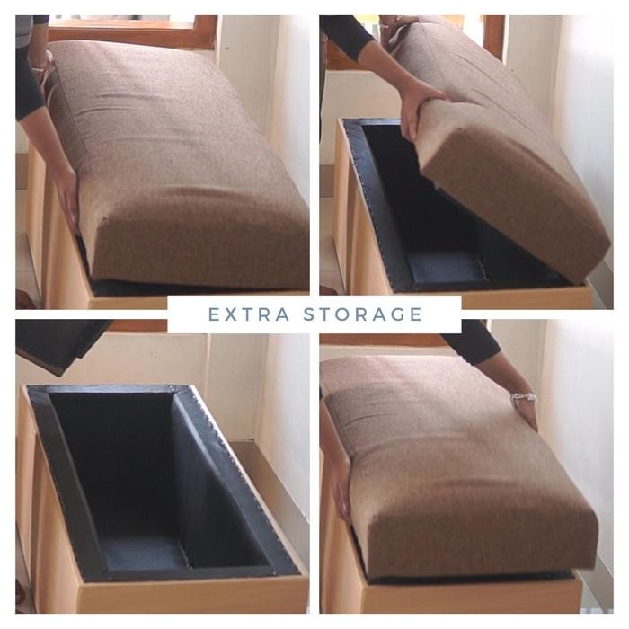 Jual Bench Storage - Sofa Stool Kantor Puff Ottoman Penyimpanan ...