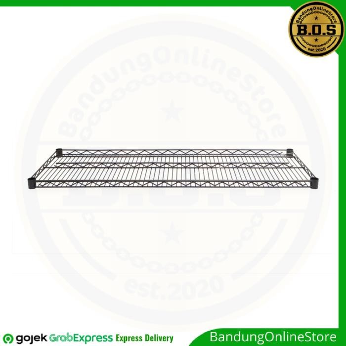 Jual Rak Besi Krisbow 120X45X4 Cm Ambalan Rak Kawat Heavy Duty Abu-Abu ...