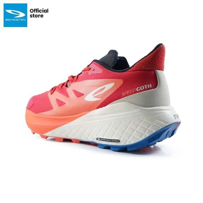 Jual 910nineten Sepatu Trail Running Yuza Speedgoth MERAH CREAM TEAL ...