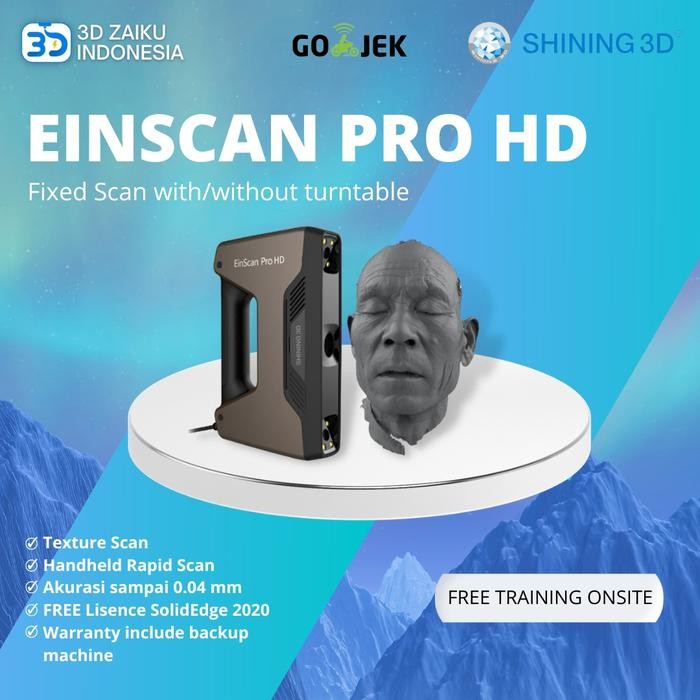 Jual Stok Baru Industrial Grade 3D Scanner Einscan Pro HD with Free ...