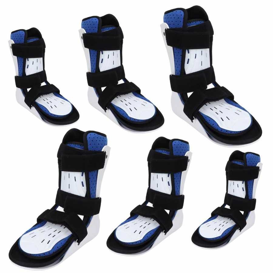 Jual S/M/L Fracture Brace Boot Orthosis Splint Left Right Foot Ankle ...