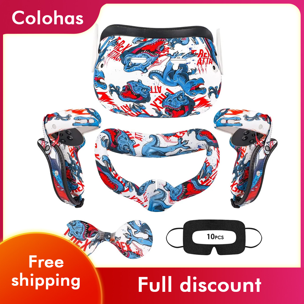 Jual Silicone Protective Cover Shell Case For Oculus Quest 2 VR Headset ...