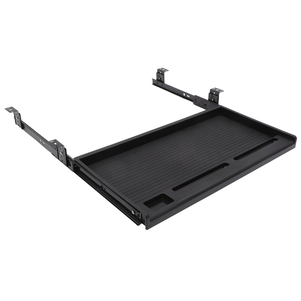 Jual 1 Set of Computer Under Desk Drawers Tray Sliding Computer Under ...