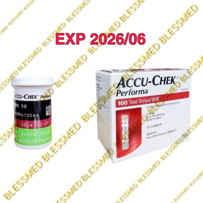Jual Accu Chek Performa Strip Gula Darah Accu Check | Shopee Indonesia