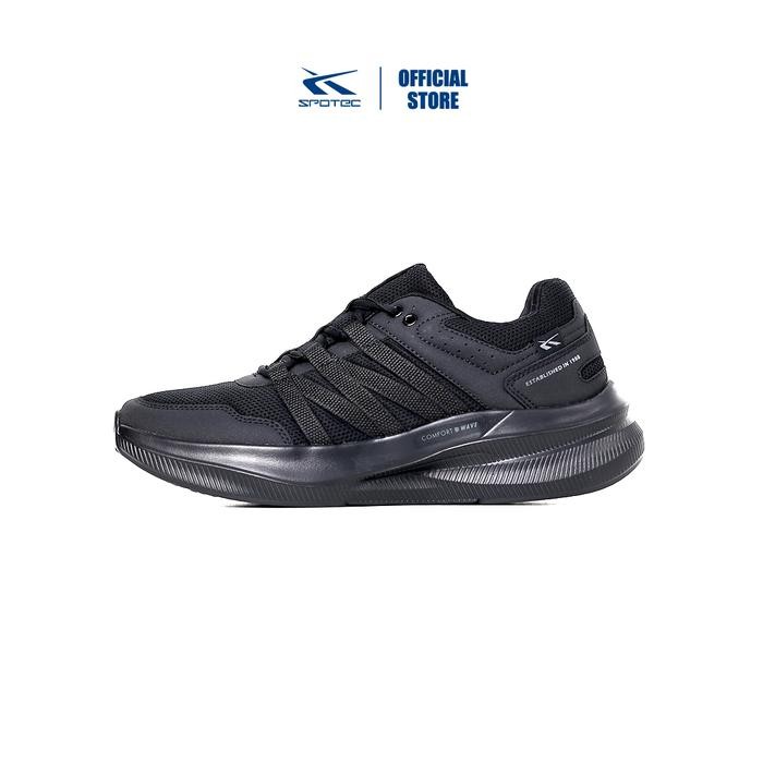 Jual Spotec Running Modern Sepatu Lari Pria Wanita - Hitam Putih ...