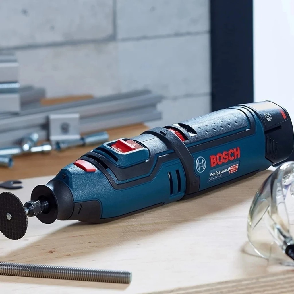 Jual Bosch Cordless Rotary Tool GRO 12V-35 Variable Speed 12V Electric ...