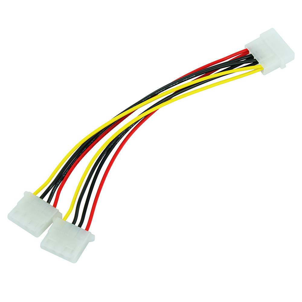 Jual 4Pin PSW Power IDE Y Molex Splitter Cable LP4 Molex J29 Male to ...