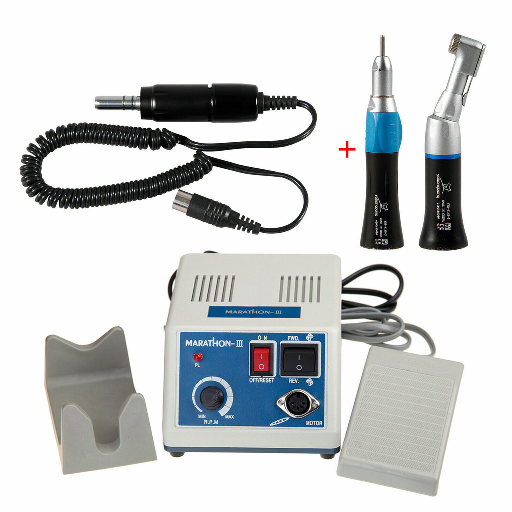 Jual Dental Lab Micromotor Electric Marathon N3 Machine+Low Speed ...