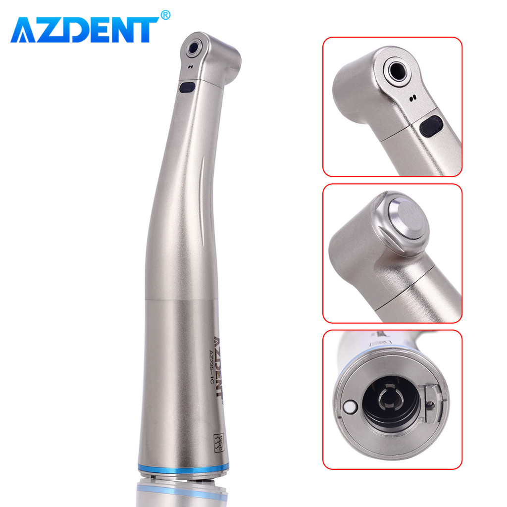 Jual AZDENT Dental 1:1 LED Fiber Optic Handpiece Internal Water Spray ...