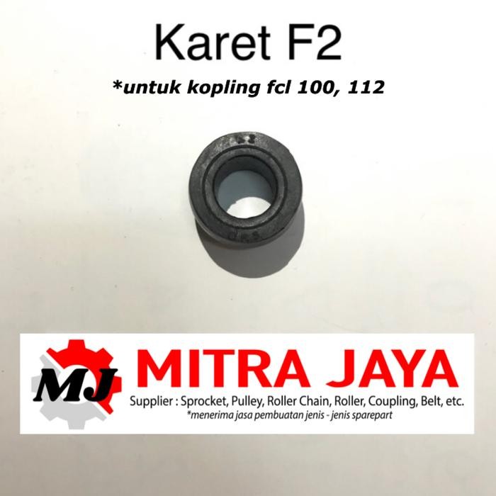 Jual KARET F2 ( RUBBER COUPLING FCL / KARET KOPLING FCL ) | Shopee ...