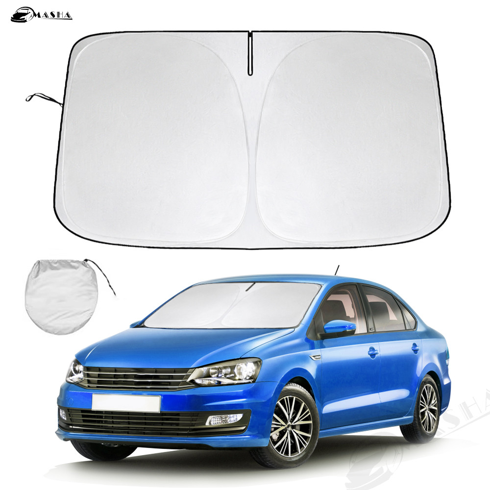 Jual Car Windshield Sun Shade for Volkswagen VW POLO 3 4 5 6 2015- 2020 ...
