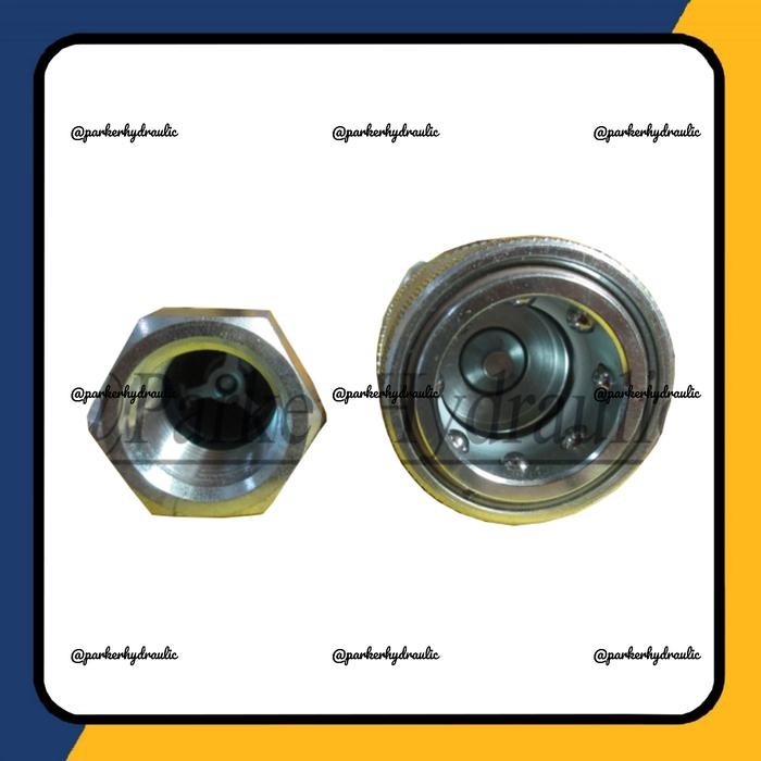Jual QC QUICK COUPLING SS 316 1/2" COUPLER QDC GEMELS ISO 7241/A NPT ...