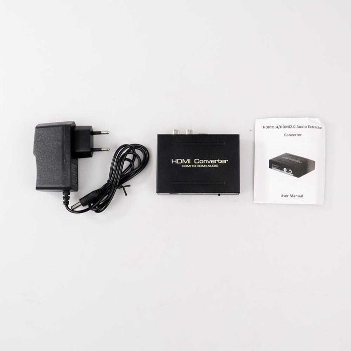 Jual New // Audio Splitter 3 In 1 Hdmi To Hdmi Optical Spdif Rca ...