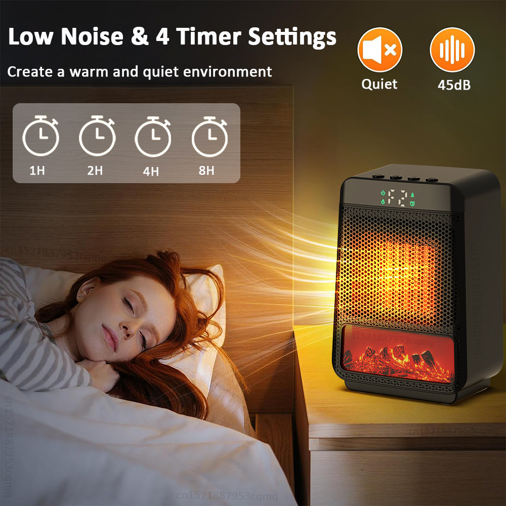 Jual Hot Air Blower Electric Heater Heating Fans 1000W PTC Space Heater ...