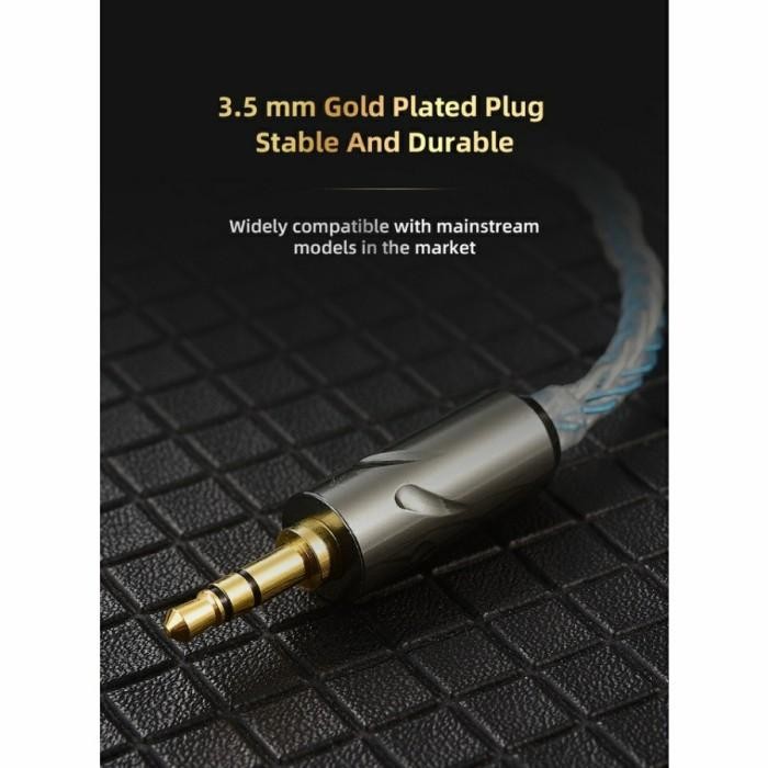 Jual Qkz T1 8 Core Upgrade Cable Kabel Upgrade Iem Earphone Kz Pin C Qdc | Shopee Indonesia