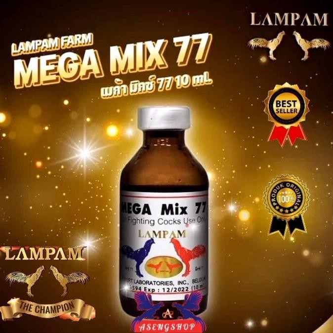 Jual DOPING MEGA MIX 77 LAMPAM SUPLEMENT AYAM TARUNG THAILAND | Shopee ...