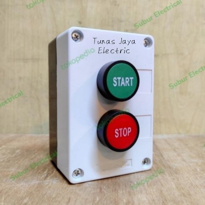 Jual PJ Box Push Button 2 Tombol Start/Stop (Harga Set) | Shopee Indonesia