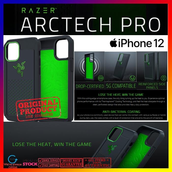 Jual Case iPhone 12 Pro Max/Pro/Mini Razer Arctech Pro Thermaphene ...