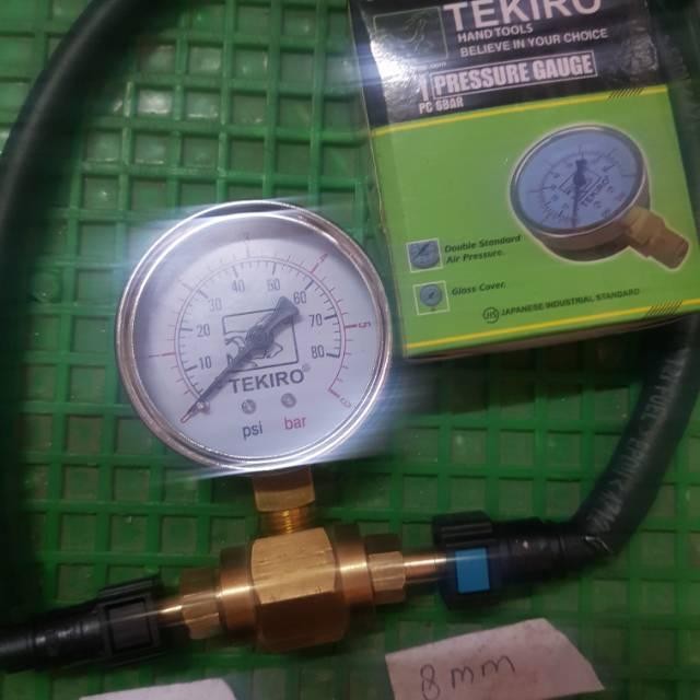 Jual alat cek tekanan pompa bensin fuel pump motor injeksi. cek dinamo ...
