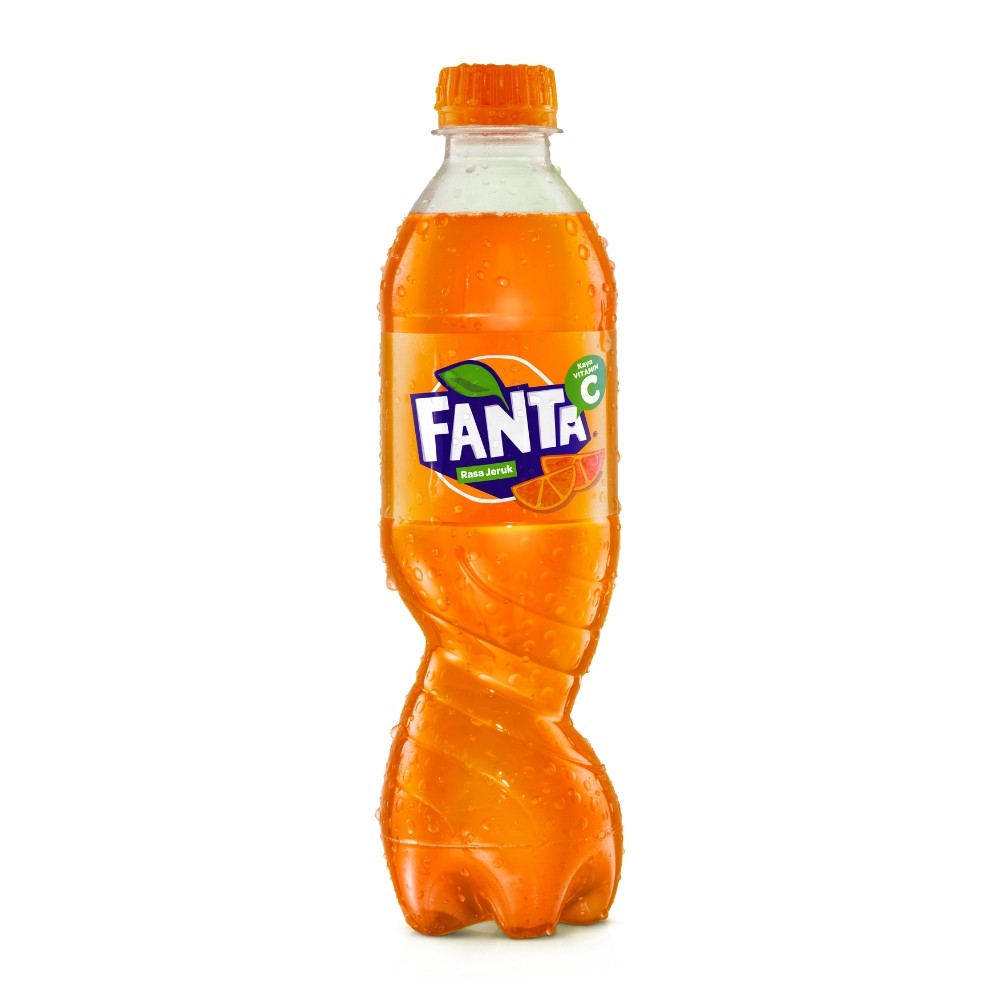 Jual Fanta Minuman Soda Jeruk Botol 390 ml | Shopee Indonesia