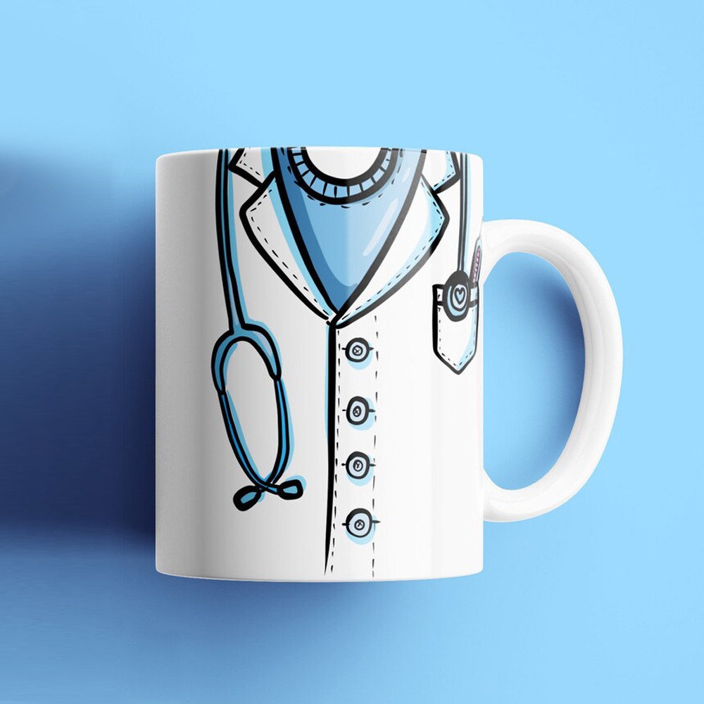 Jual Doc Gifts Doctor Mug - 320Ml Ceramic Coffee Cup Gift Milk Mugs ...