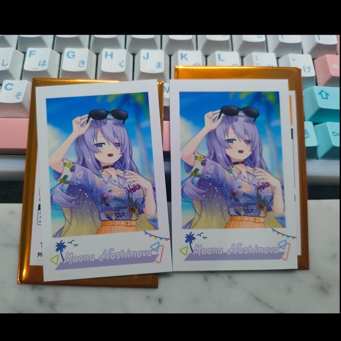 Jual Moona Hoshinova | Hololive SUPER EXPO 2024 Random Cheki Card | Hololive ID | Shopee Indonesia