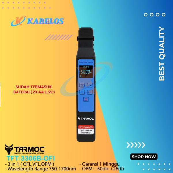 Jual Tarmoc TFT-3306B-OFI Optical Fiber Indentifier OFI 3in1 Fiber ...