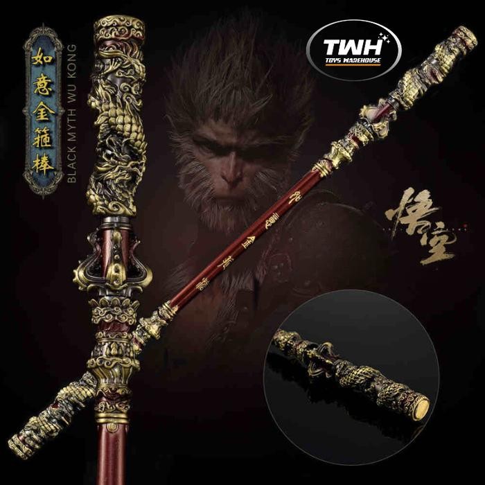 Jual BLACK MYTH: WUKONG FIGUR & TONGKAT TOYA SAKTI PAJANGAN MODEL BAHAN ...