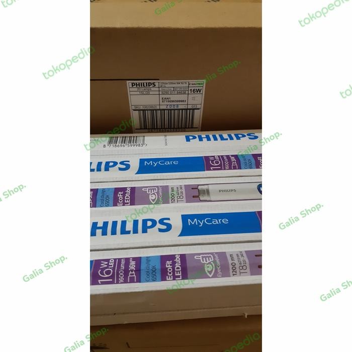 Jual New Lampu Philips TL LED Ecofit 16W 1200mm (Tanpa stater) | Shopee Indonesia