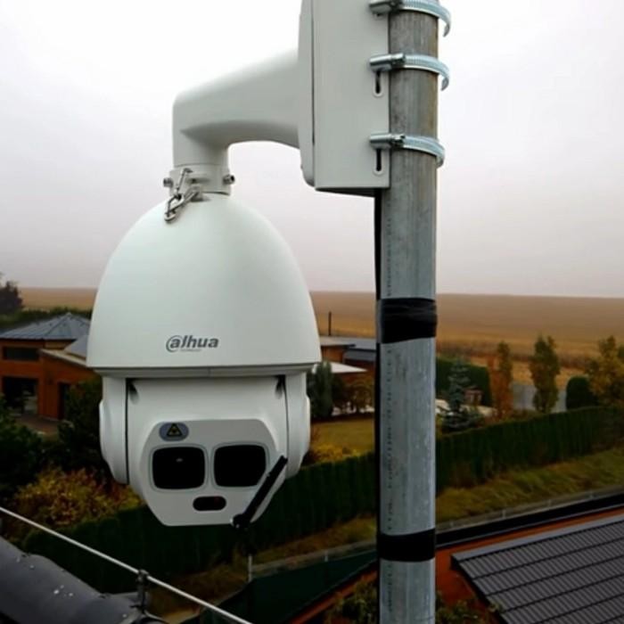 Jual (Allthebest) Braket CCTV PTZ Pole Breket Tiang klem Tiang 3" 4" 5 ...