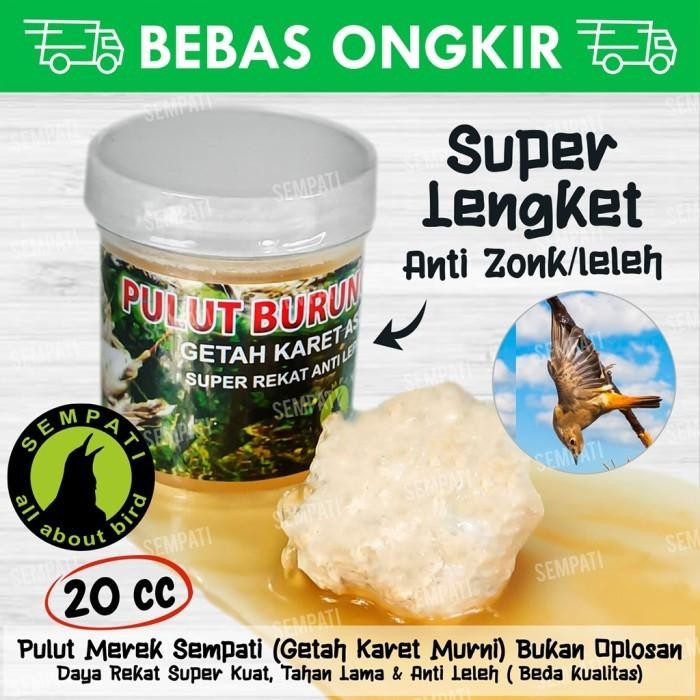 Jual Obat pulut jebakan burung getah karet asli getah bendo super ...