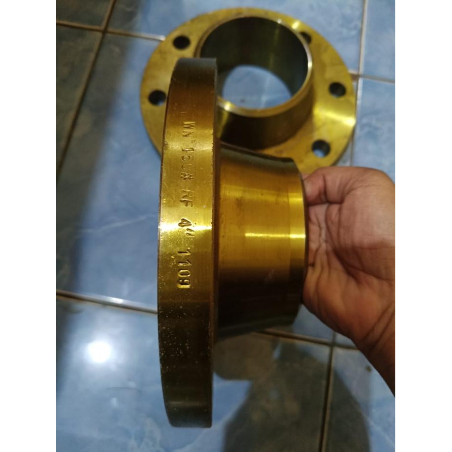 Jual FLANGE WN RF 4" CLASS 150 A105 ASME B16.5 SCH 40 STD | Shopee ...