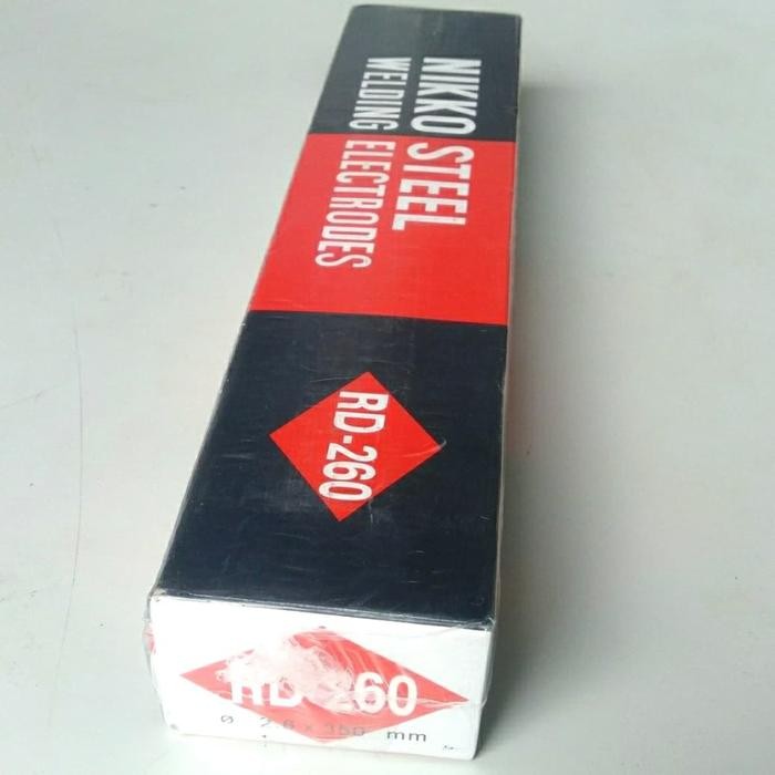 Jual Kawat Las Nikko Steel RD260 Welding Electrodes 2,6mm - 1pack isi 5kg | Shopee Indonesia