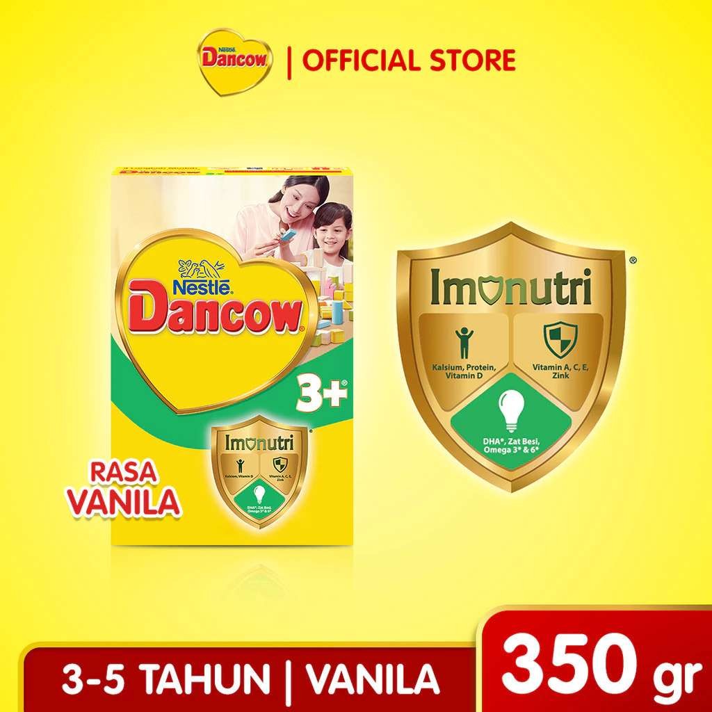 Jual DANCOW 3+ VANILA 350 GR - RAJA SUSU | Shopee Indonesia