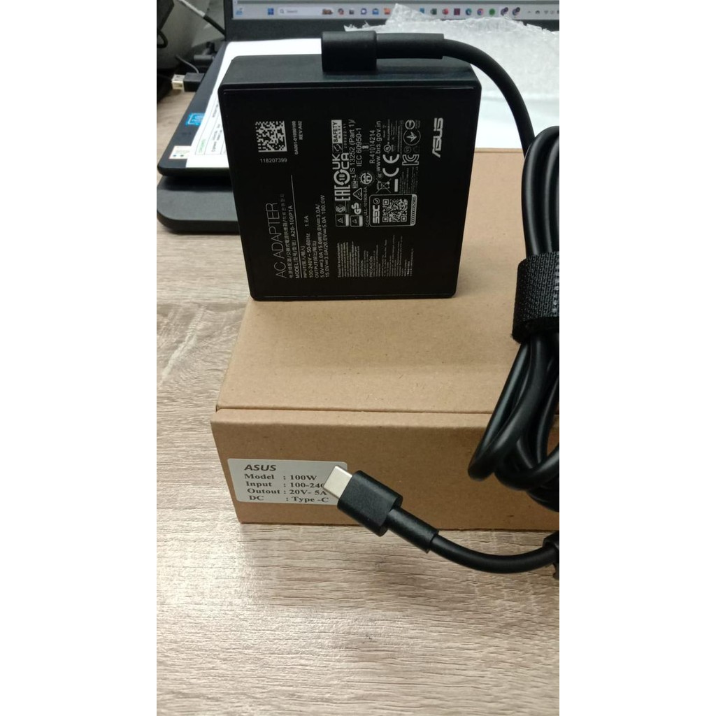 Jual ADAPTOR CHARGER LAPTOP ASUS ROG ZEPHYRUS G14 G15 M16 S17 TYPE C ...