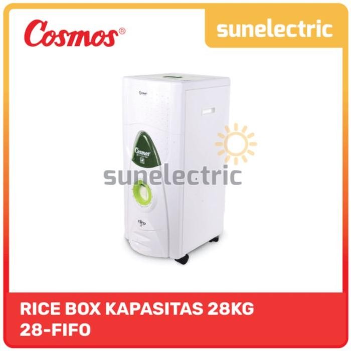 Jual COSMOS 28-FIFO RICE BOX 28KG TEMPAT PENYIMPANAN BERAS ANTI KUTU ...