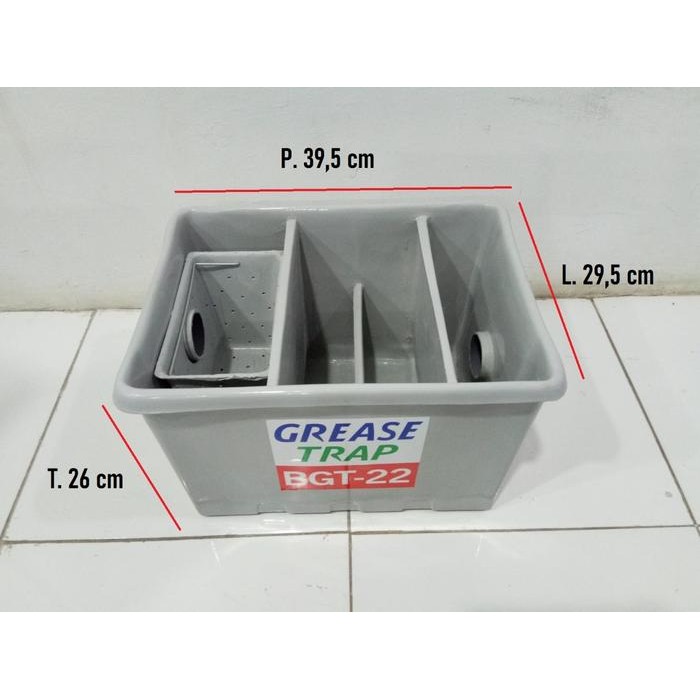 Jual Grease Trap BGT 22 Liter Fiber | Shopee Indonesia
