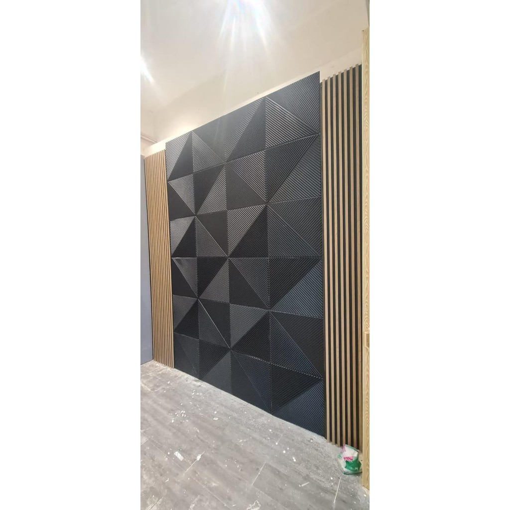 Jual KISI-KISI DINDING / WPC WALL PANEL DINDING YOURA | Shopee Indonesia