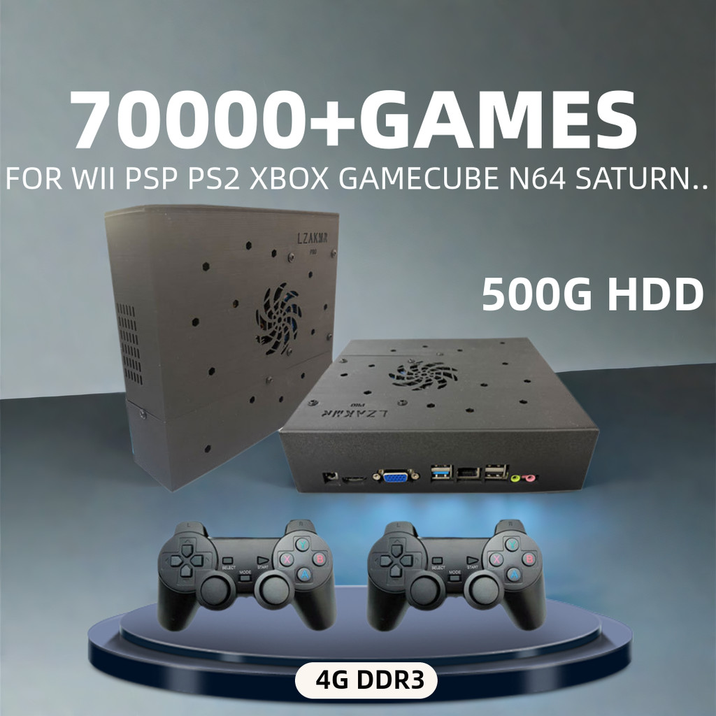 Jual New Retro Gaming Box X8 Pro 70000+ Games For Wii Ps2 Dc Psp ...